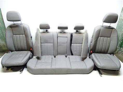 FOTELE FOTEL KANAPA KOMPLET SKÓRA MERCEDES W204 C KLASA KOMBI