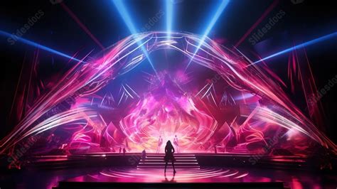 Laser Spotlight Display Concert Performance Stage Decoration Pattern