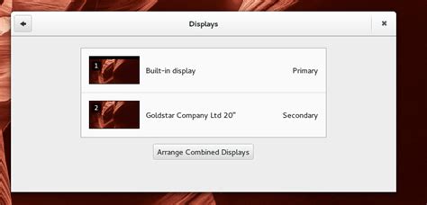 Gnome Change Multiple Monitors Location Gnome Shell Unix Linux