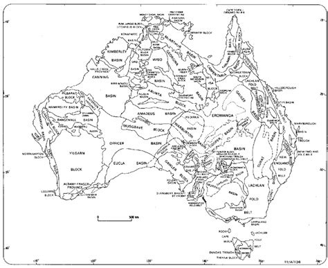 Tectonic Structural Elements Of Australia Palfreyman 1984 Download