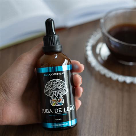 Extrato de Cogumelo Juba de Leão Hericium Erinaceus 100ml COG