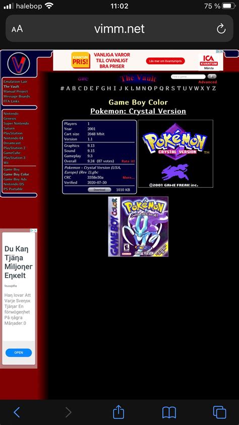Is This The Vimms Lair Everyone Says Is Safe And Good Im Using A Gbc Emulator On My Iphone 8