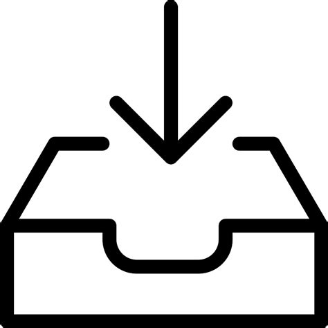 Inbox Vector SVG Icon SVG Repo Inbox Vector SVG Icon SVG Repo