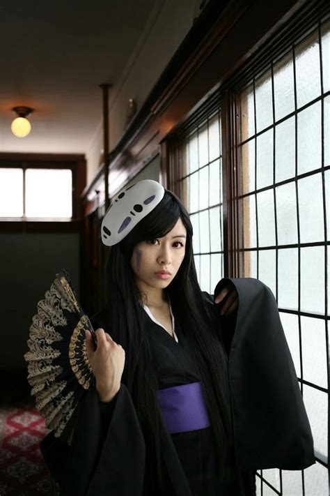 Spirited Away No Face Kaonashi Gijinka Cosplay No Face Cosplay