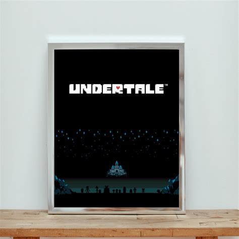Undertale Wall Art Undertale Wallpaper Undertale Stay Determined