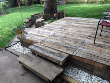 How I Made A Pallet Deck Pallets