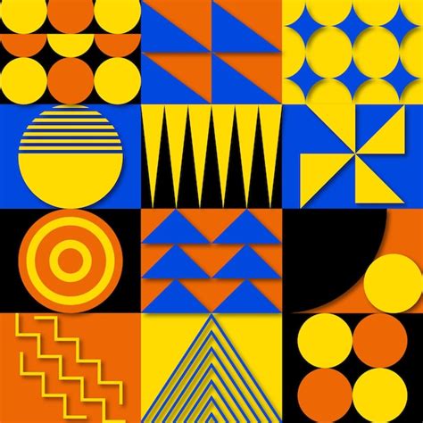 Premium Vector Vector Geometric Abstract Shapes