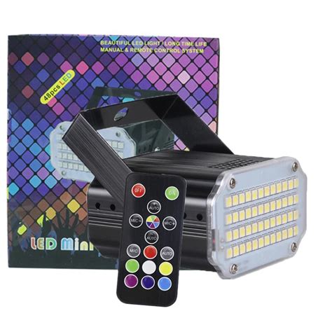 Jual Lampu Disco Proyektor DJ Party Lights LED RGB Shopee Indonesia