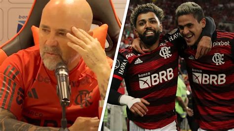 Apresentado No Flamengo Sampaoli Diz Se Pedro E Gabigol Podem Jogar
