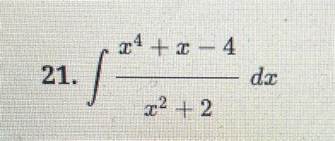 Solved Finding An Indefinite Integral In Exercises Chegg