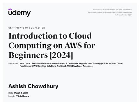 Ashish Chowdhury On Linkedin Udemy Course Completion Certificate