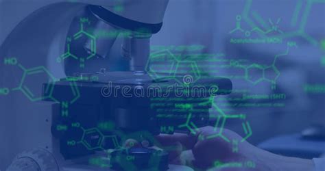 Animation Of Molecular Structure And Programming Language Over