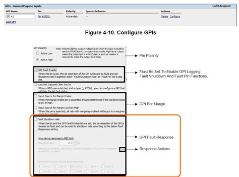 UCD90124A GPI Pins Setting In Fusion Software Power Management Forum Power Management TI
