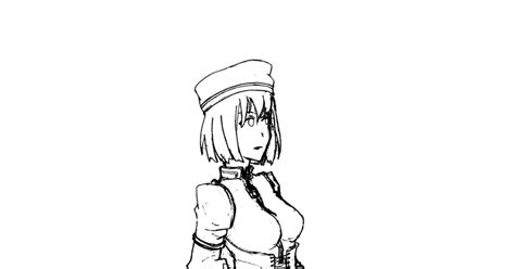 女の子 線画 彩淵のイラスト Pixiv