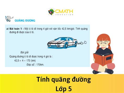Hướng dẫn cách tính quãng đường vận tốc thời gian lớp 5 đơn giản và dễ hiểu