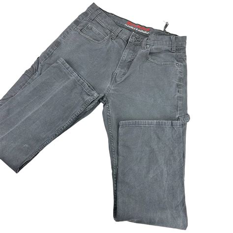 Vintage Dickies Carpenter Work Pants Greycolourway Depop