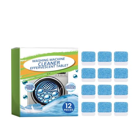 Washing Machine Cleaner Tablets Pack Of 12 True Fresh Washing Machine