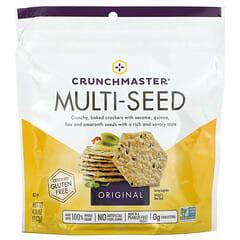 Crunchmaster Multi Seed Crunchy Baked Rice Crackers Original 4 Oz