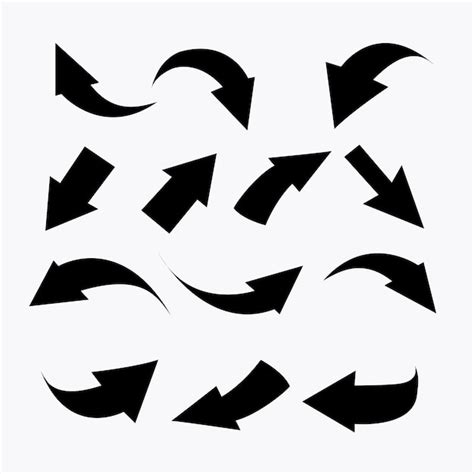 Premium Vector Set Of Arrows Design