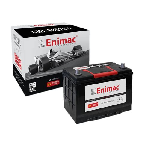 ẮC QUY ENIMAC CMF 12V 70AH 80D26R/L – Ắc Quy Vạn Phúc Thịnh