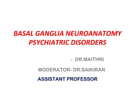 Basal Ganglia Ppt