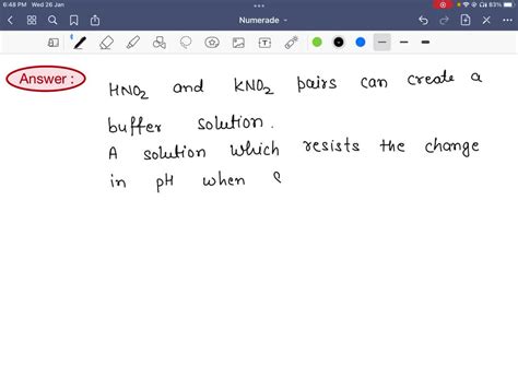 solved which of the following pairs can create a buffer solution hbr