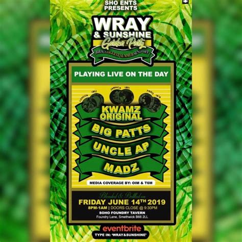 Listen To Playlists Featuring DJ Big Patts Wray Sunshine Slow