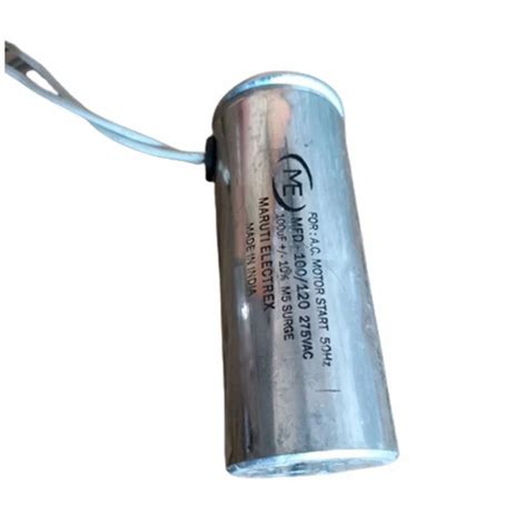 Maruti Electrex MFD Aluminum Submersible Motor Starting Capacitor At Piece In Rajkot