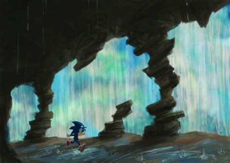 Concept Artwork Of Green Hill Zone From Sonic Sonic The Hedgeblog