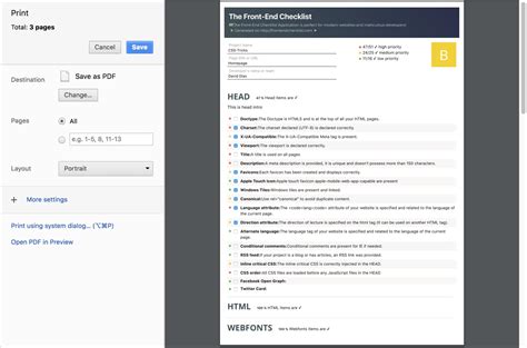 前端清单只是一个工具一切都取决于你。 Css Tricks 中文