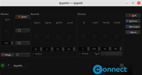 qsynth softsynth management application