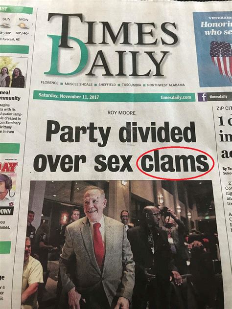 Grammar Giggle Sex Clams Proof That Blog