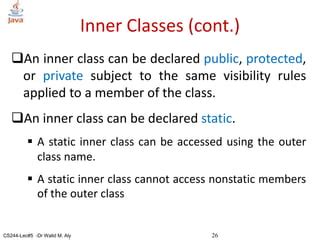 Cs Lec Generics Innerclasses Lambda Pptx