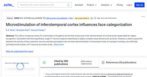 Microstimulation Of Inferotemporal Cortex Influences Face