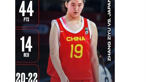 日媒对张子宇赞不绝口：中国国宝碾碎日本队 17岁让篮坛震惊