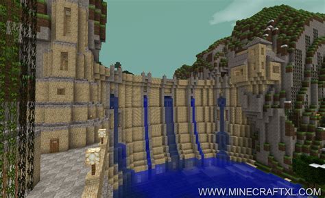 Minecraft River Dam Map Staudamm For Minecraft 162