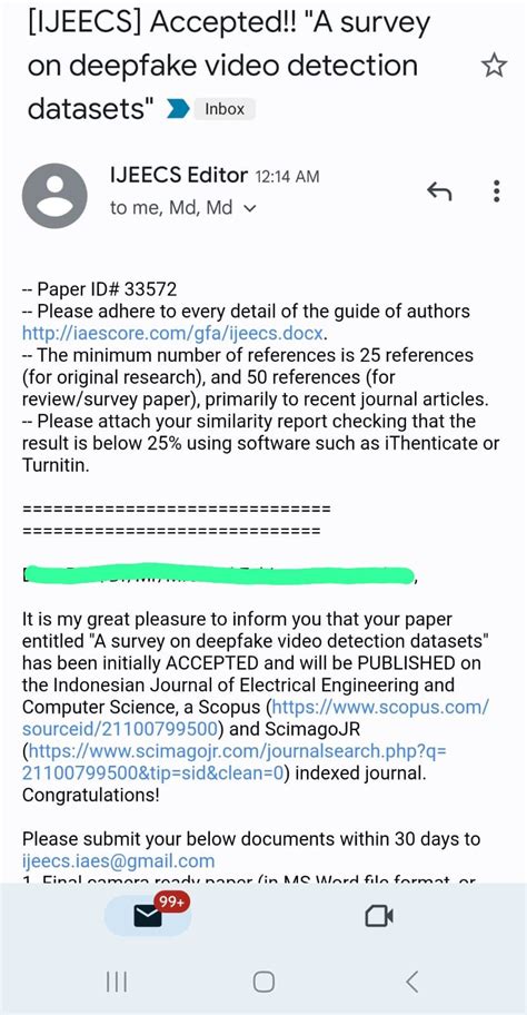 It Is A Great Pleasure To Share With You That Our Manuscript Entitled