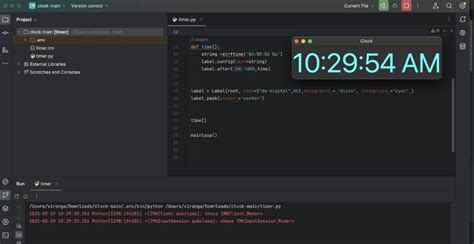 🚀 Built A Digital Clock With Python And Tkinter Viranga Liyanage