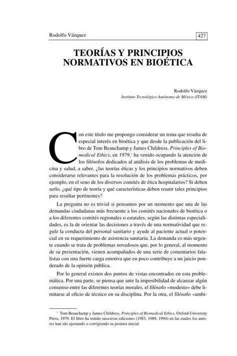 Pdf Teorias Y Principios Bioetica Dokumentips