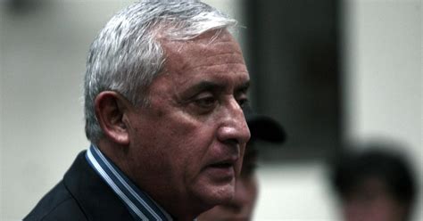 Guatemalas Ex Präsident Muss In U Haft