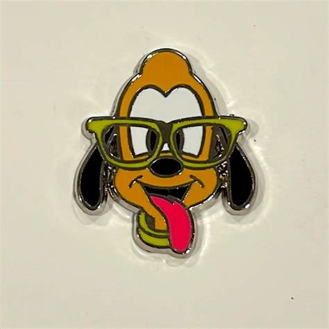 Disney Accessories Disney Pin Nerds Set Pluto Head Poshmark