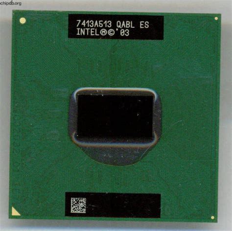 Intel Pentium M Intel Pentium M Qabl Es Chipdb Org
