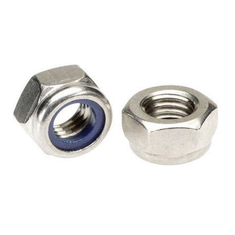 Stainless Steel Self Locking Nut Nylock Nut Size 3 To 30 Mm At Rs 1