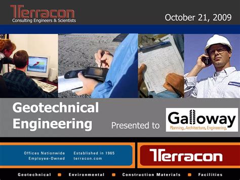 General Geotechnical Presentation Ppt