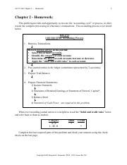 Understanding The Accounting Process ACCT Chapter Course Hero