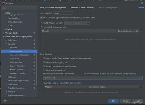 Java 反射获取真实参数名 Parameters Csdn博客