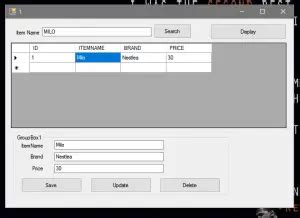 Searching Columns Value In MS Access Using VB Net