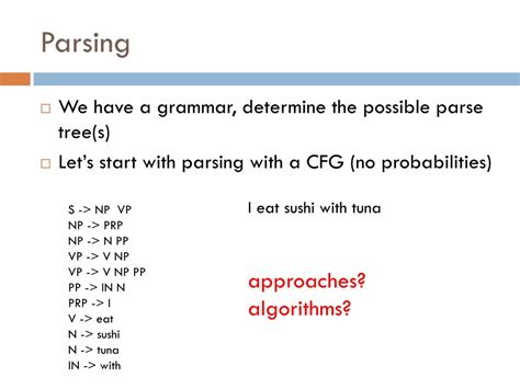 Ppt Grammars Powerpoint Presentation Free Download Id2438956
