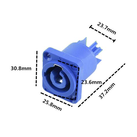 Conector de Energia Powercom Painel Fêmea RPShow