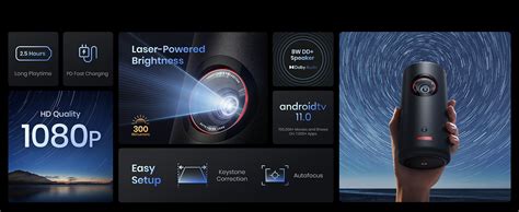 Capsule 3 Laser Projector NEBULA On Behance